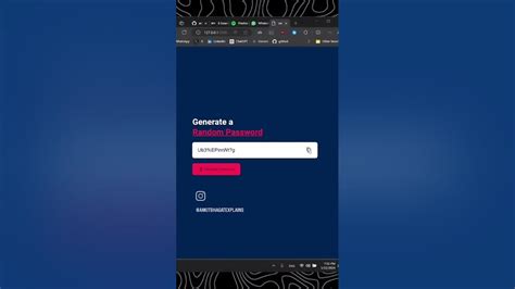 Password Generator 🚀 Android Coder Python Codeing Backend Programming Javascript Code