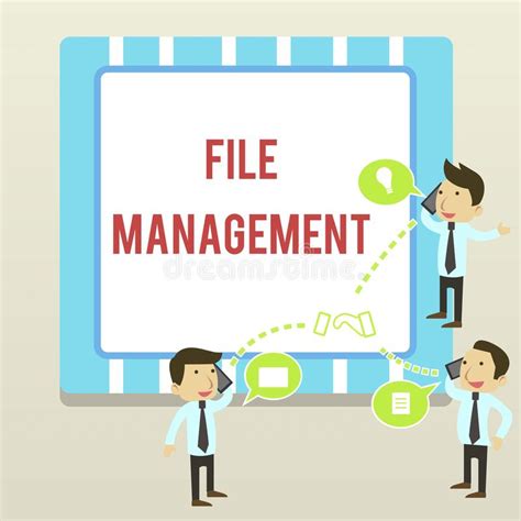 Word Writing Text File Management Business Concept For Computer Program That Provides User