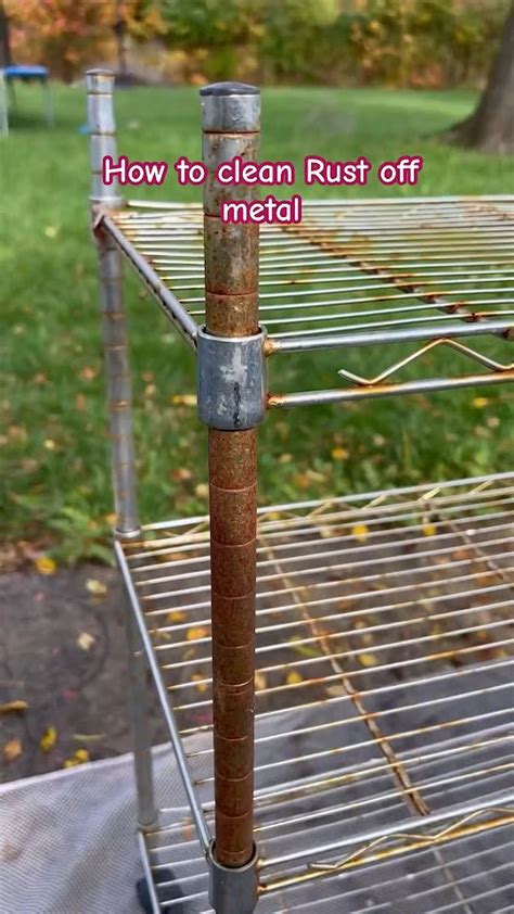 Howto Clean Rust Off Metal Cleaninghacks Diyer Diy Cleaningtips Cleaningroutine Clean