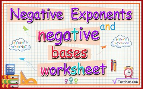 Negative Exponent Worksheet Negative Exponent Rule Explained In 3 Easy