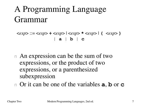 Ppt Defining Program Syntax Powerpoint Presentation Free Download Id3265456