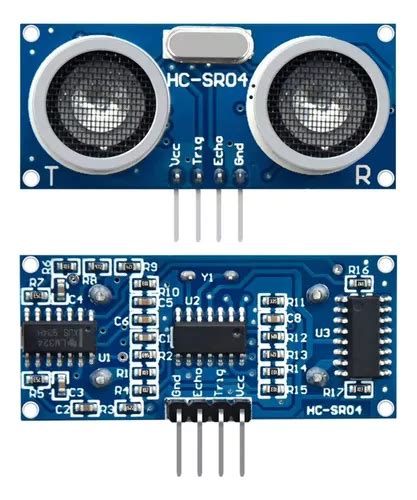 módulo sensor ultrassônico distância hc sr04 arduino rasp