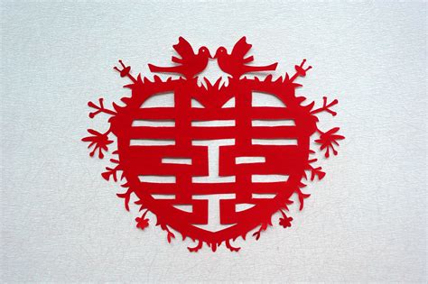 剪纸喜花 剪纸印染 四年级美术剪纸喜花 第4页 大山谷图库