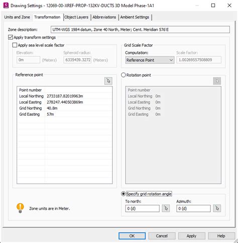 Solved Local Northing Easting Vs Grid Northing Easting Autodesk Community