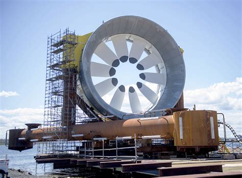 Massive New Tidal Turbine Has Been Deployed On The Coast Of Nova Scotia