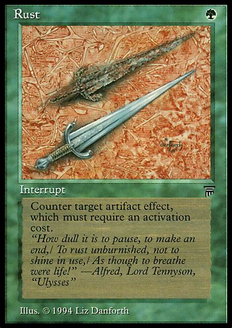 Rust Price From Mtg Legends