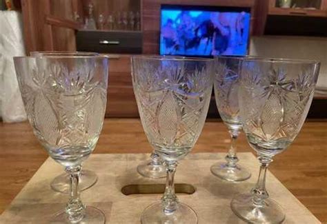 Хрустальные бокалы СССР купить Хобби Festima Ru частные объявления