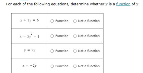 Solved For Each Of The Following Equations Determine
