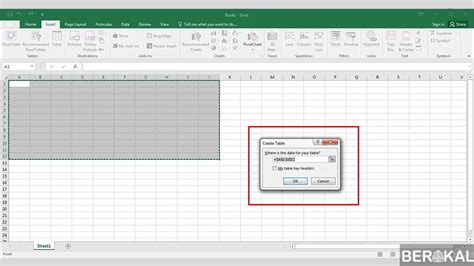 √ 2 Cara Cepat Membuat Tabel Di Excel Bagi Pemula