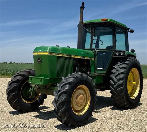John Deere 4040 Tractor For Sale Purple Wave Auction