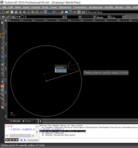 TurboCAD le coffre à outils CAO The CAD toolbox Turbocad LTE UI Command line Work more