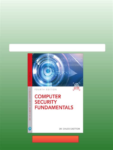 Computer Security Fundamentals 4th Edition Chuck Easttom Download Pdf Mathematics Methodology
