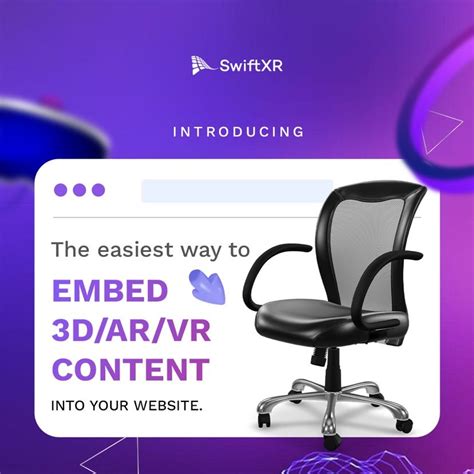 how to embed interactive models on your website swiftxr posted on the