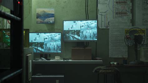 Security Room Unreal Engine 4 Environment — Polycount