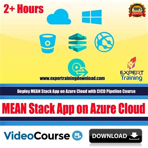 Deploy Mean Stack App On Azure Cloud With Cicd Pipeline Course Expert