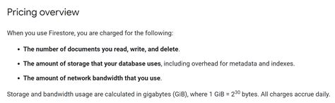Java How Does A Query On Documents Work When It Comes To Pricing In Firestore Stack Overflow