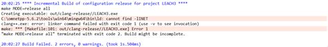 Error When Rebuilding Inet · Issue 7 · Agr Iot Leach · Github