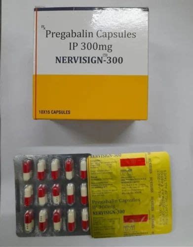 Pregabalin Capsules 300mg At ₹ 800 Stripe Pregabalin Capsules