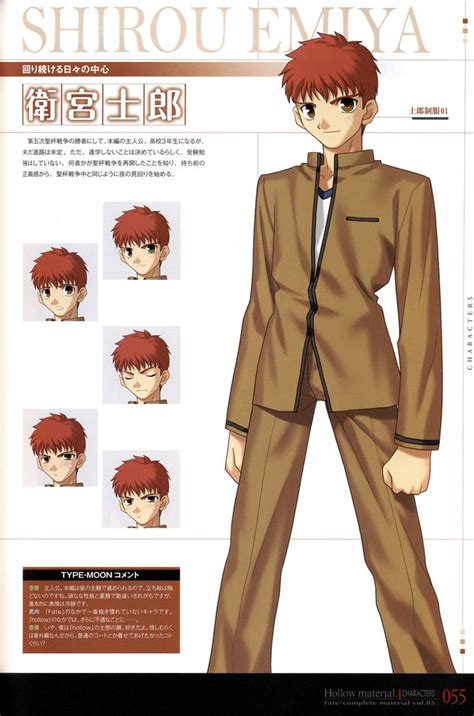 Shirou Emiya【fate Stay Night Visual Novel】 Fate Stay Night Fate Stay Night Characters Stay Night