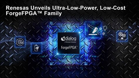 Renesas Enters Fpga Market With The First Ultra Low Power Low Cost