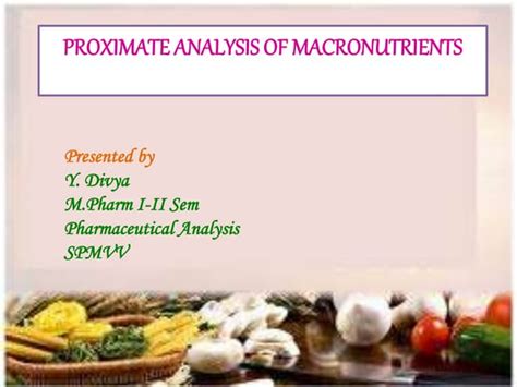 Proximate Analysis Pptx