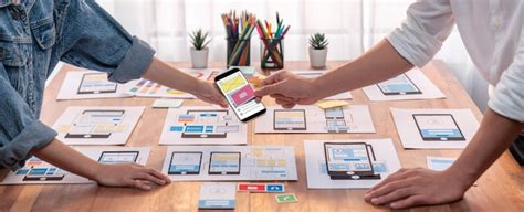 Premium Photo Panorama Shot Of Frontend Developer Team Brainstorming