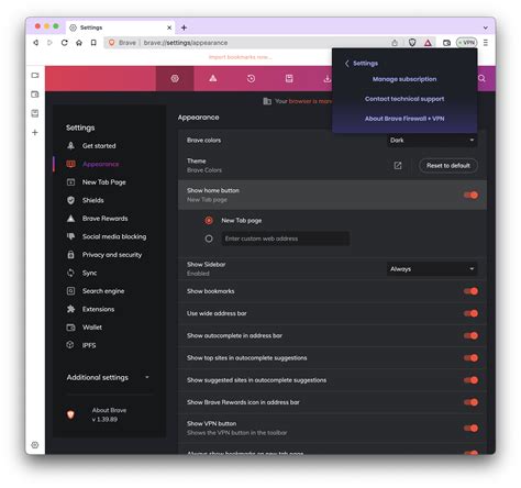 Implement Brave Vpn On Desktop · Issue 15804 · Bravebrave Browser