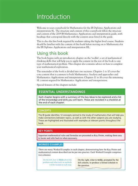 Mathematics Applications And Interpretation Sl E Books Max30