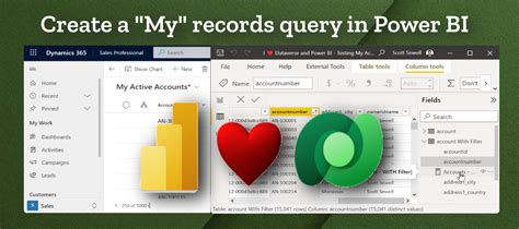 In Power Bi Filter A Dataverse Source To Create A My Records Query