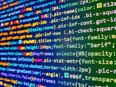 Vignette Light And Dark Shadow Dramatic Effect Digital Abstract Bits Data Stream Cyber Pattern