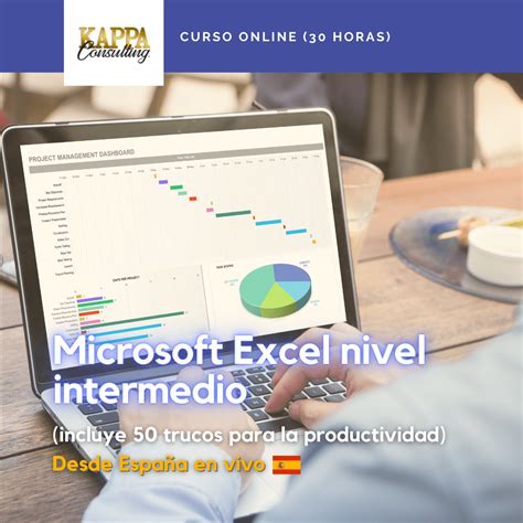 Curso Online Microsoft Excel Nivel Intermedio Incluye Trucos Para La Productividad