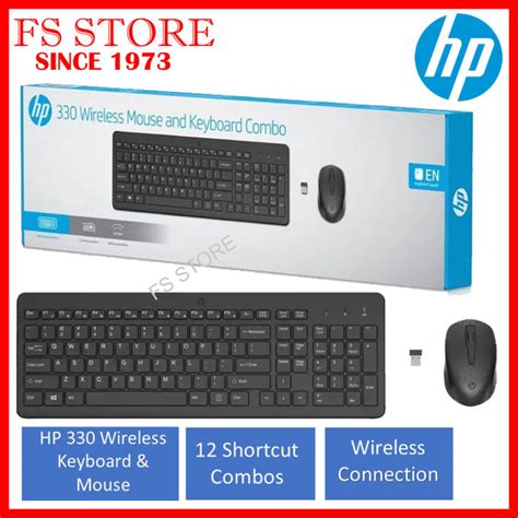 HP ORIGINAL HP WIRELESS MOUSE COMBO WITH WIRELESS KEYBOARD Lazada