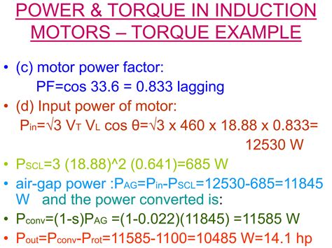 Induction Motor Rotor Circuit Model And Energy Conservation Ppt