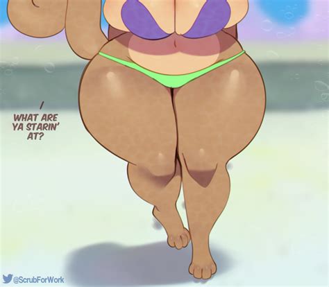 Rule 34 1girls Anthro Big Breasts Breasts Cleavage Female Female Only