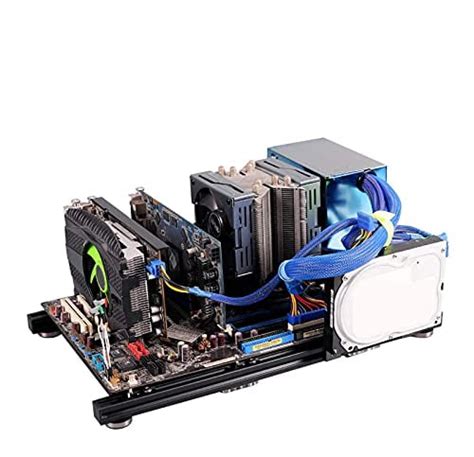 Buy Mini ITX MATX ATX PC Test Bench DIY Open Air Frame Overclock Vertical Case Computer Mount