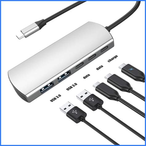 Type C HUB With K HDMI Splitter USB Ports Gbps Ports K Hdmi Transmission IN USB X