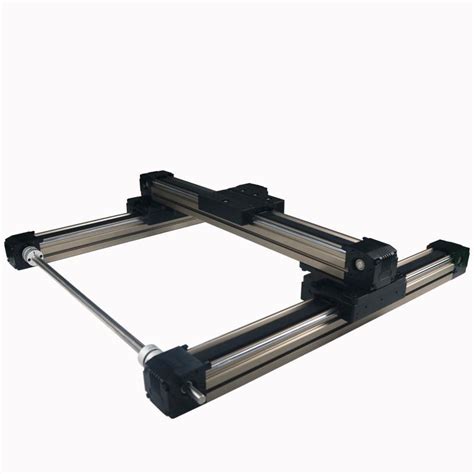 Precision Single Axis Robot Timing Belt Pulley Drive Laser Cutting And Engraving Slide Module