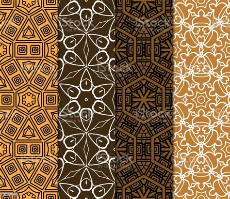 현대 기하학적 패턴의 집합입니다 벡터 일러스트 레이 션 패션 디자인 인테리어 벽지에 대 한 0명에 대한 스톡 벡터 아트 및 기타