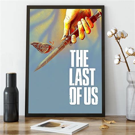 Quadro Decorativo Poster Gamer Geek The Last Of Us Arte Para Sala