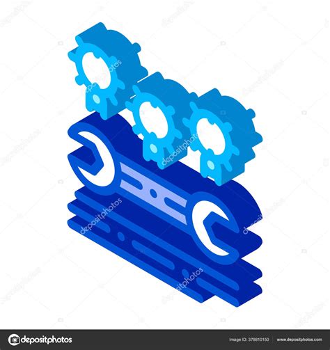 Bug Beetle Coding System Vector Isometric Sign Color Isolated Symbol