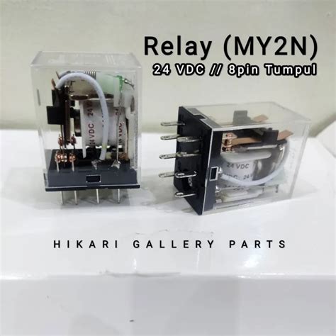 Relay My2n 24 Volt 8pin Tumpul Zn My2n 24v 8 Pin Relay My2n 24vdc