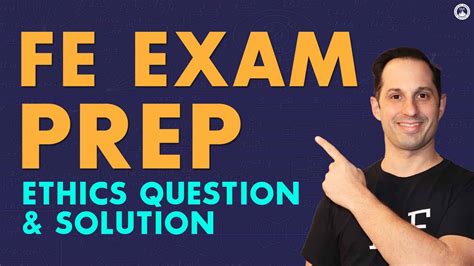 Fe Exam Prep Ethics Pe Exam Passpoint By Emi