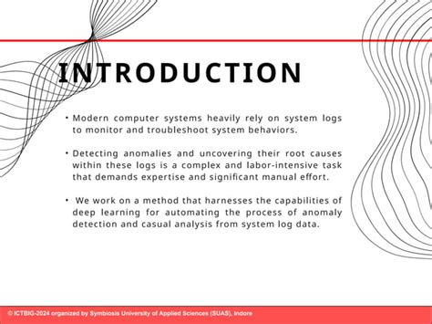 System Logs Anomaly Detection Using Deep Learning Pptx