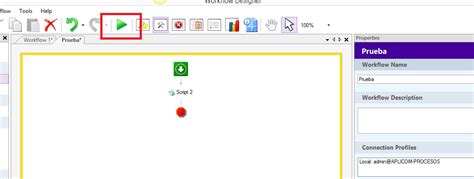 Script Desde Lf Workflow No Funciona Desde Script Editor Se Realiza