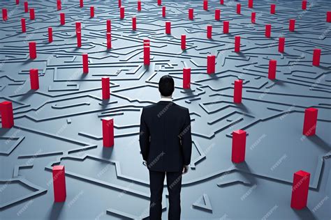 Premium Ai Image Navigating The Business Landscape