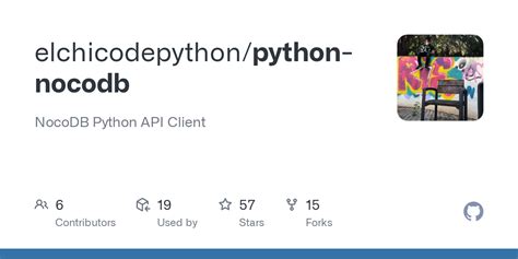 github elchicodepython python nocodb nocodb python api client