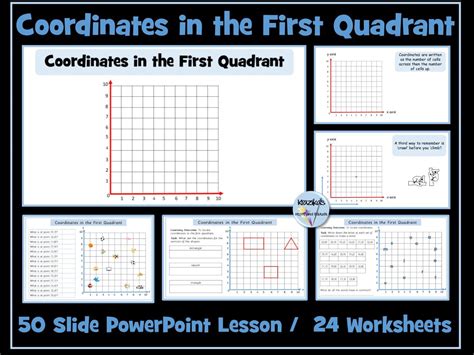 Coordinates In The First Quadrant Teaching Resources