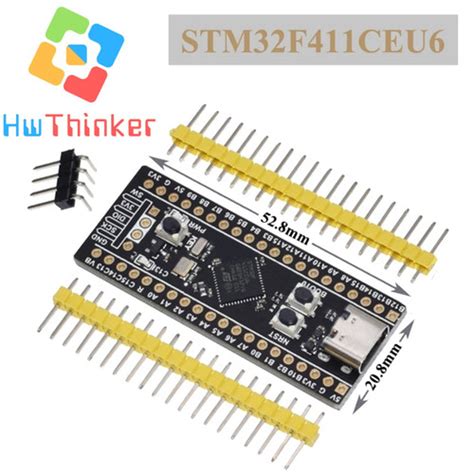 Jual Stm32 Stm32f4 Stm32f411ceu6 F411 Arm Cortex M4 Blackpill Board