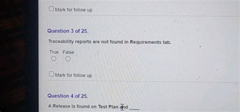 Question 3 Of 25 Traceability Reports Are StudyX