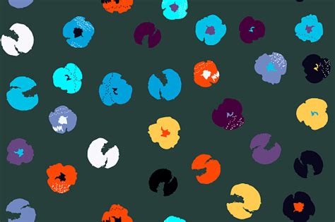 손으로 그린 꽃 보편적인 자유형 꽃 원활한 패턴을 그림 배경 카드 배너 포스터 표지 초대장 패브릭 헤더 또는 브로셔 용 그래픽 디자인 0명에 대한 스톡 벡터 아트 및 기타